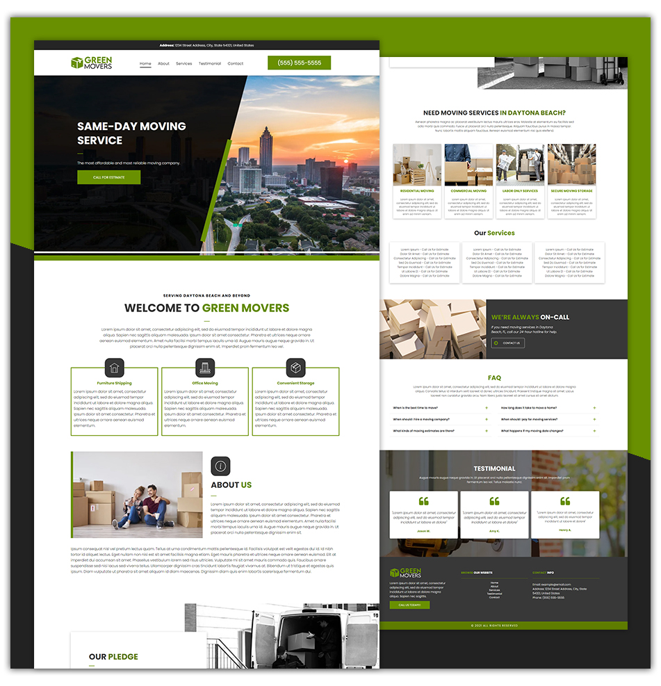 Green Movers - Inbound Revenue